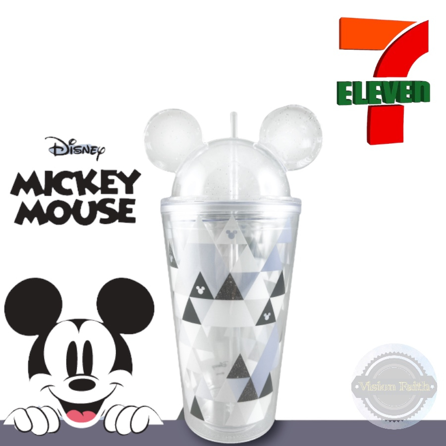 2022 DISNEY MICKEY MOUSE x 7 ELEVEN 500ML STRAW CUP | Shopee Malaysia