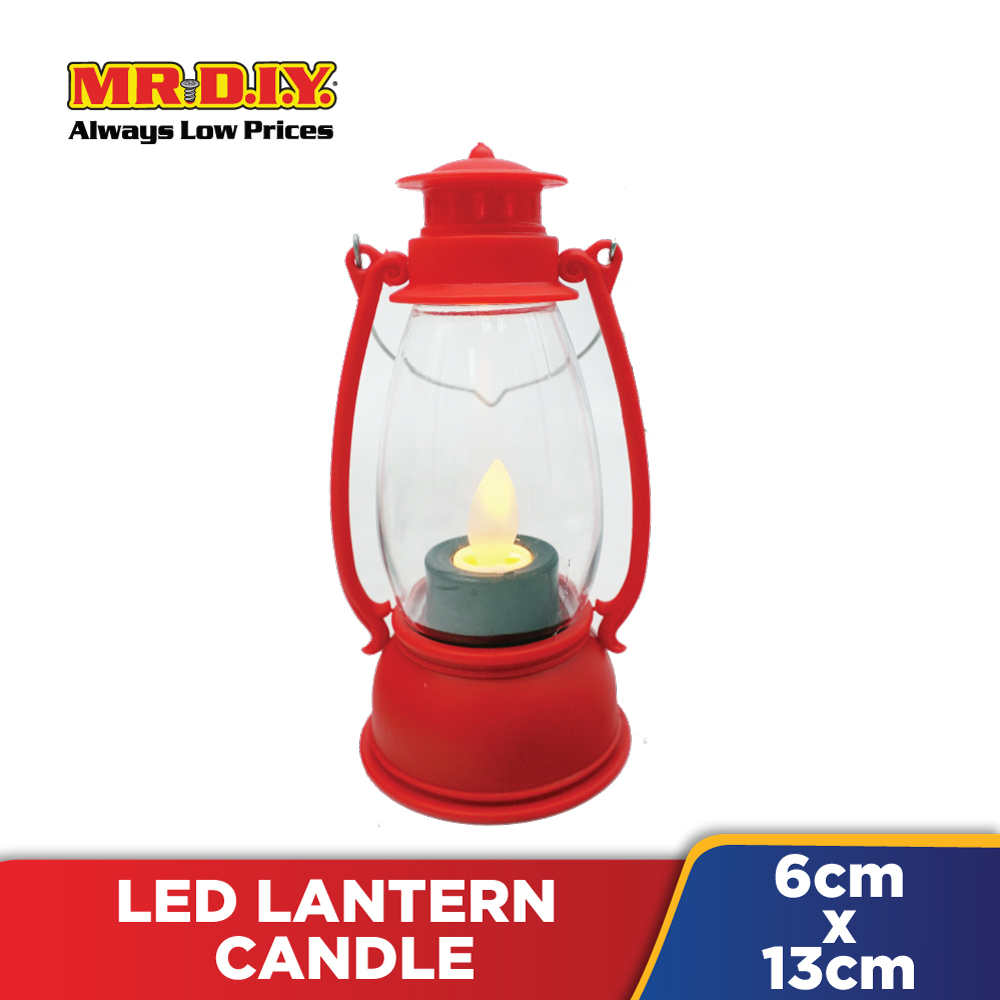 LED Lantern Candle (6x13cm) | Shopee Malaysia