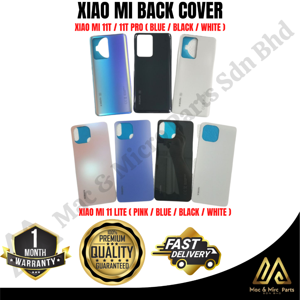 XIAO MI 11T/11T PRO / XIAO MI 11 LITE BACK COVER ( READY STOCK ...