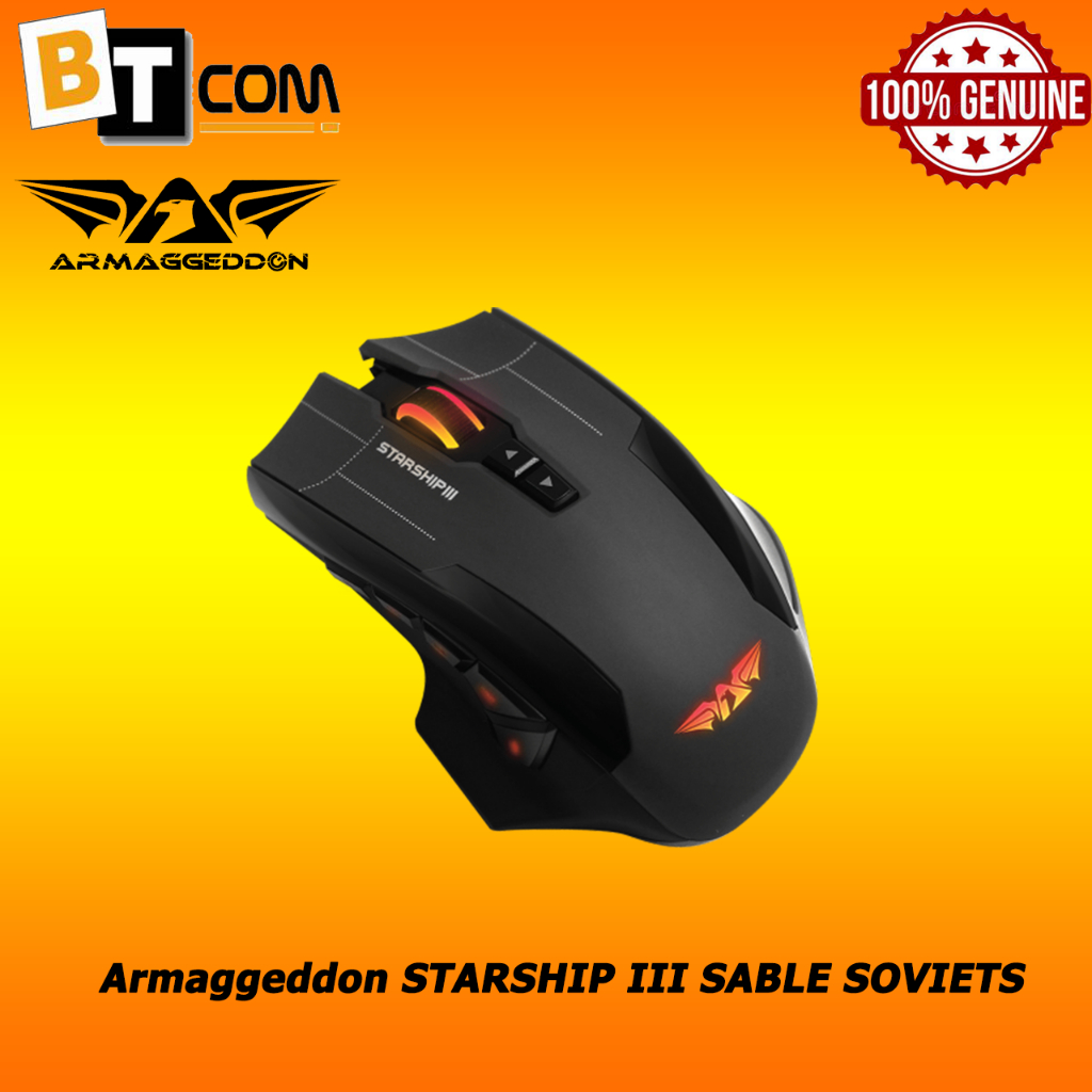 Armaggeddon STARSHIP III SABLE SOVIETS Gaming Wired Mouse | Shopee Malaysia