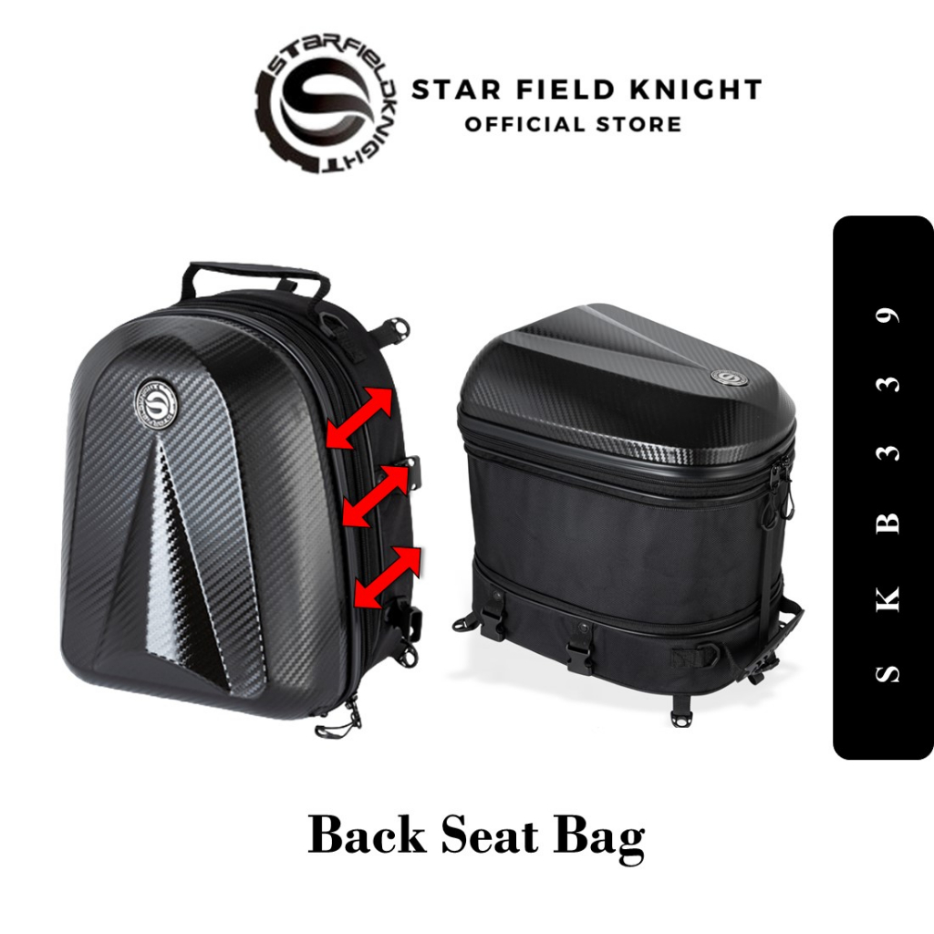 Star Field Knight SKB339 Tail Rear Seat Helmet Shoulder Bag Universal ...