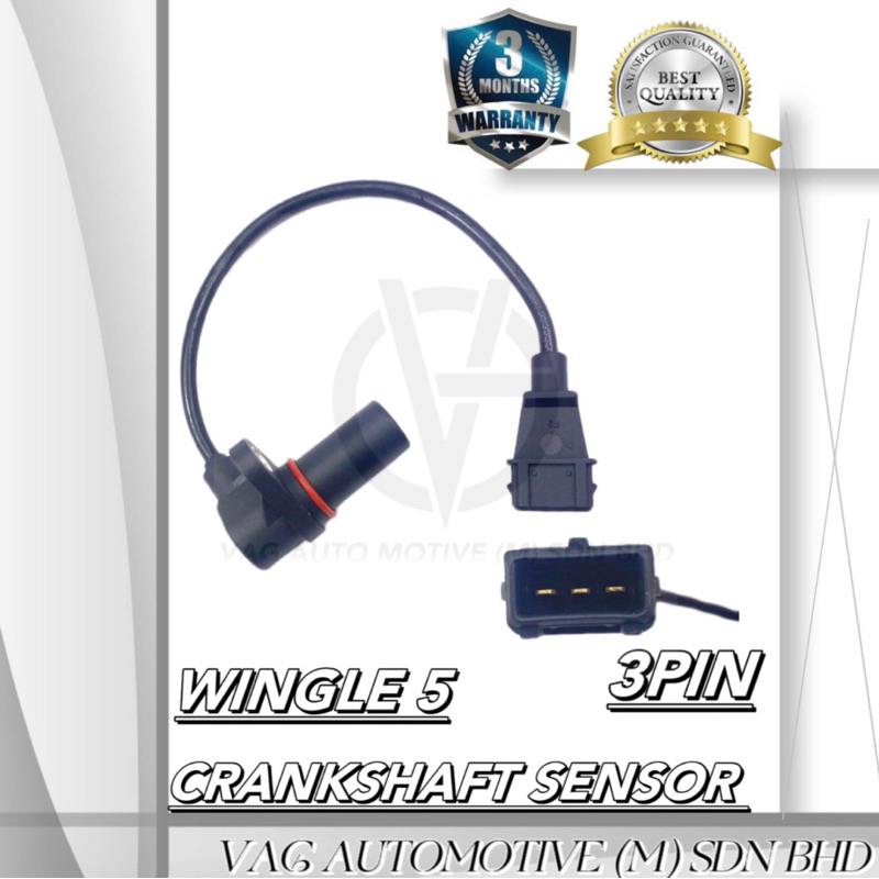 WINGLE 5 (3PIN) CRANKSHAFT SENSOR | Shopee Malaysia