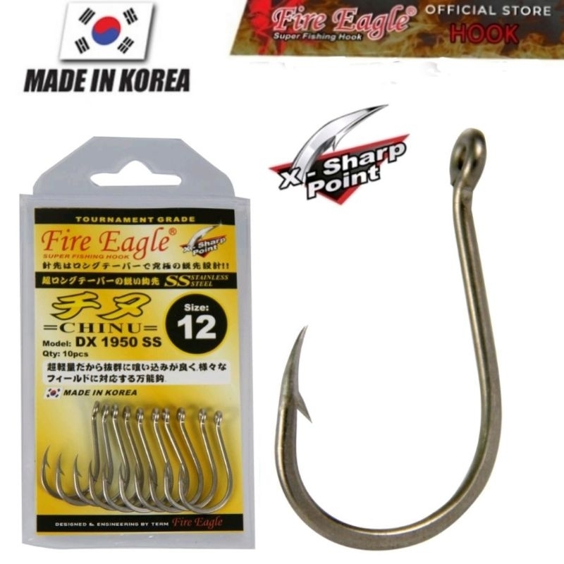 (MADE IN KOREA) MATA KAIL STAINLESS STEEL FIRE EAGLE CHINU 1950SS SUPER ...