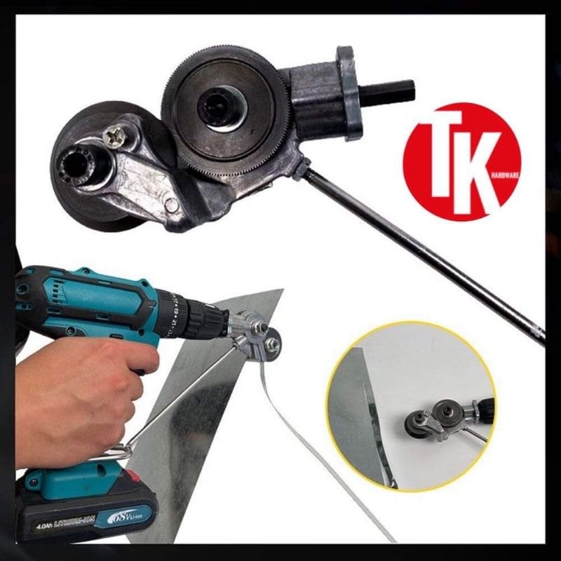 Electric Drill Plate Cutter Sheet Metal Nibbler Precise Cutting ...