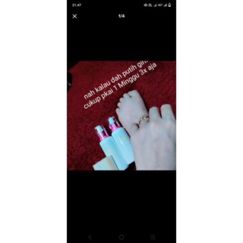 HB na glow whetening set siang/malam | Shopee Malaysia