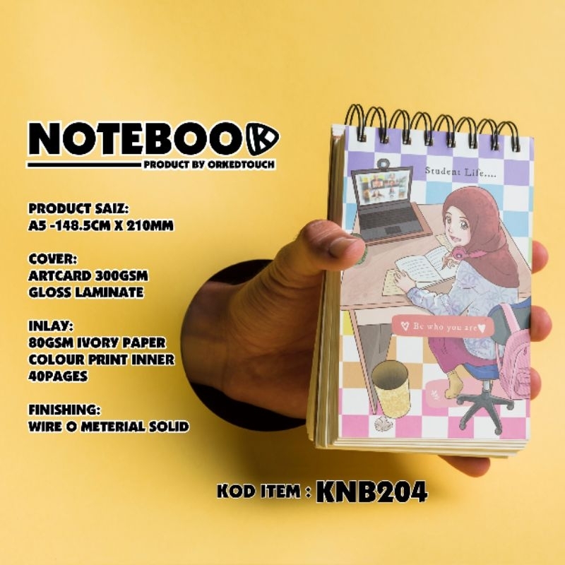 Buku Nota A6 40 mukasurat Design Girl | Shopee Malaysia