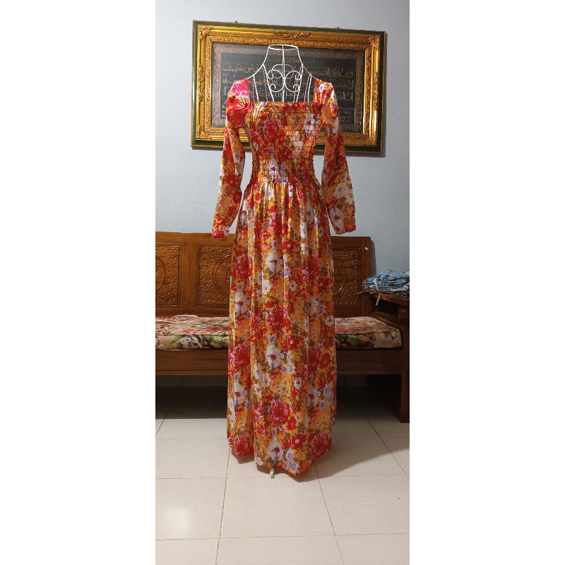 🌸 DRESS BUNGA - BUNGA KEMBANG BERGETAH 75KG KEBAWAH MUAT🌸 | Shopee Malaysia