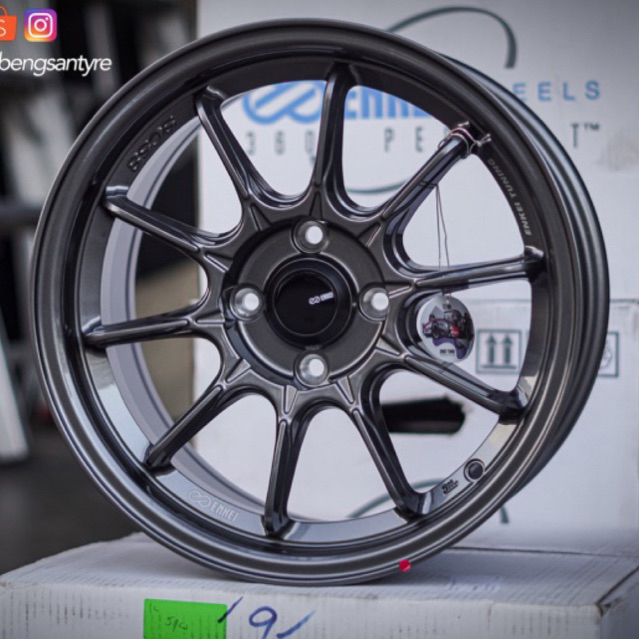 Original Enkei SC58 15x7J ET35 4x100 (Myvi , Jazz , City Hatch Back , GK5 GM6 GN2 Vios NCP151 ...