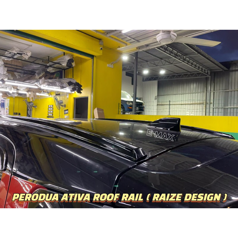 PERODUA ATIVA RAIZE ROCKY OEM ROOF RAIL DUMMY . RAIZE DESIGN . PLUG N ...