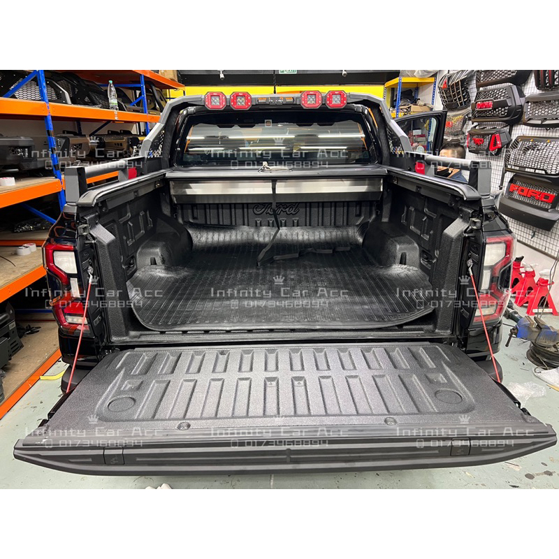 PARAMAT Ford Ranger T9 2022-2023 Bedliner Trunk Rubber Mat Trunk bed ...