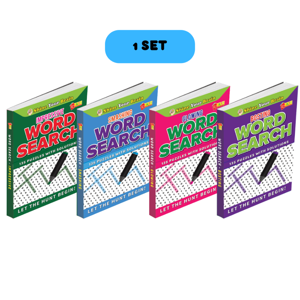 Word Search-SHINE YOUR BRAIN WORD SEARCH-Buku-Book-Buku Cari Kata ...
