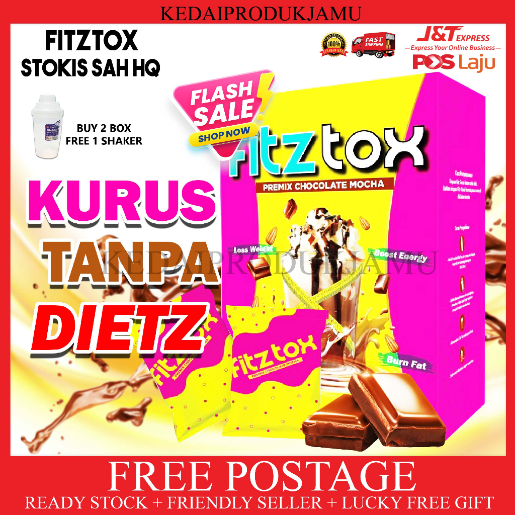 Fitztox kurus tanpa bersenam , diet , weight management , murah kurus ...