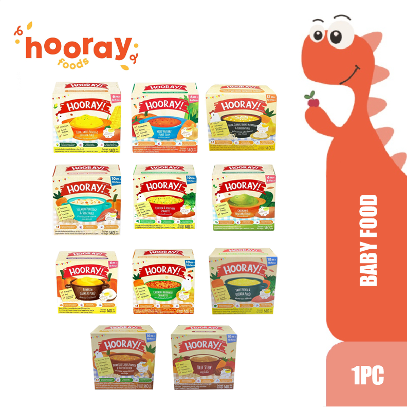 [ReadyStock]Hooray Baby Instant Porridge/Puree/Noodle Ready To Eat ...