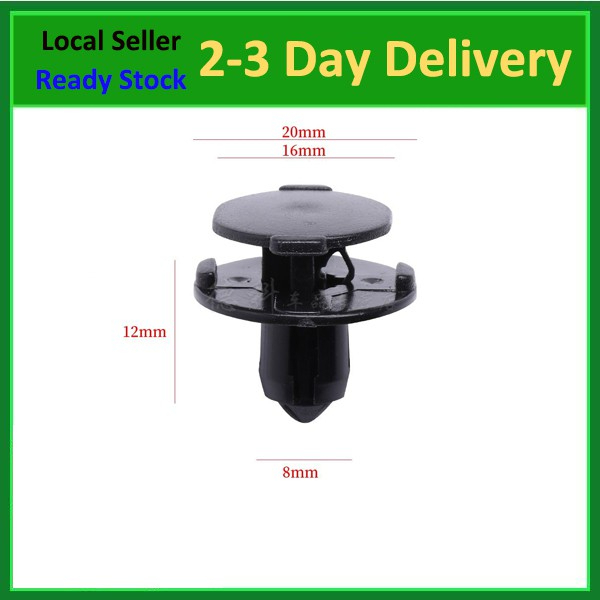 100pcs PROTON X70 ENGINE BAY COVER CLIP PANEL BUMPER CLIP | Shopee Malaysia