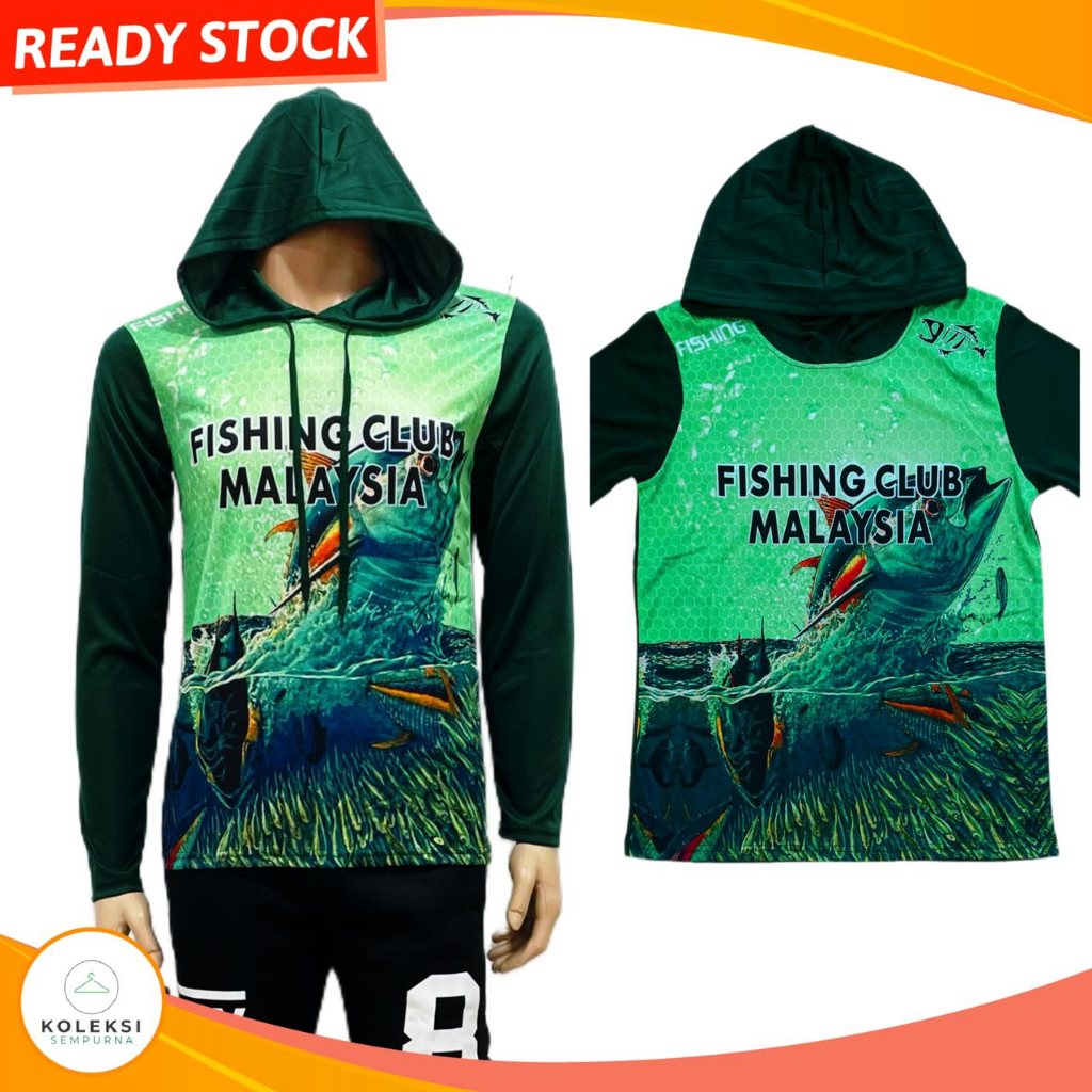 KOLEKSI SEMPURNA Baju Pancing Lengan Panjang Baju Mancing Lengan ...