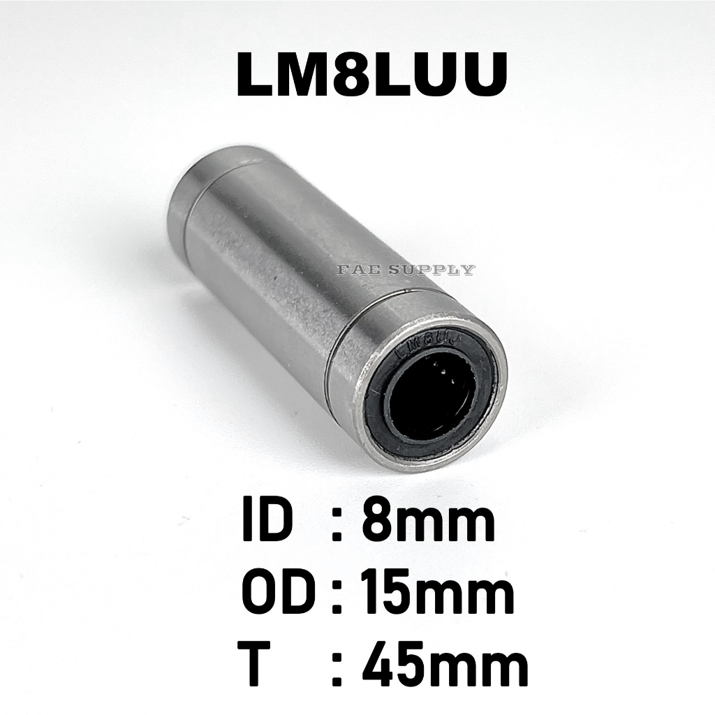 Linear Bearing LM6LUU LM8LUU LM10LUU LM12LUU LM16LUU LM20LUU 1pcs | Shopee Malaysia