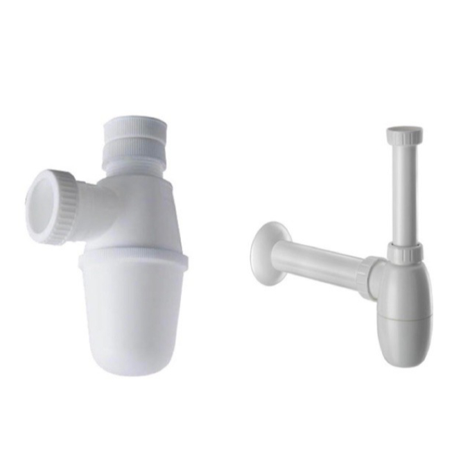 Techplas PVC Plastic Bottle Trap For Kitchen Sink 40mm - 1 1/2 inci ...