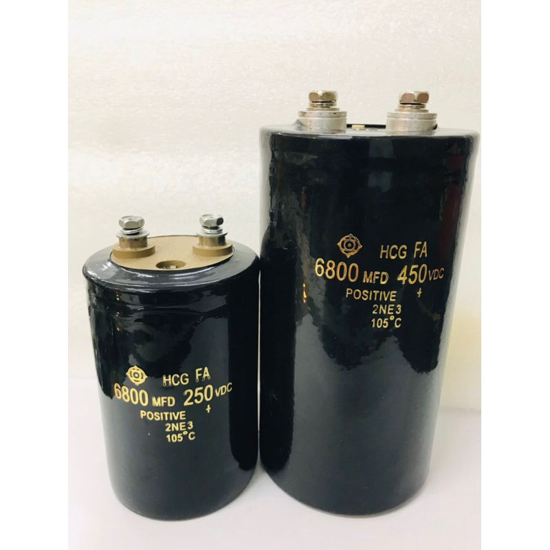 [Ready Stock] Electrolytic Capacitor 1 PC 6800UF 250VDC 6800UF 450VDC ...