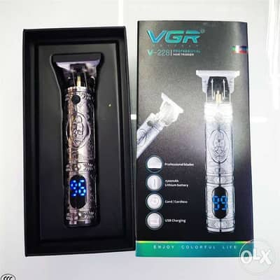 VGR V-228 Zero Adjustable Professional Rechargeable Hair trimmer | Shopee Malaysia