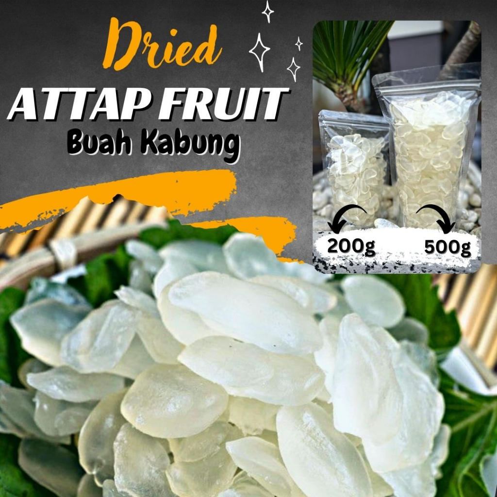 BUAH KABUNG KERING | DRIED ATTAP FRUIT | Shopee Malaysia
