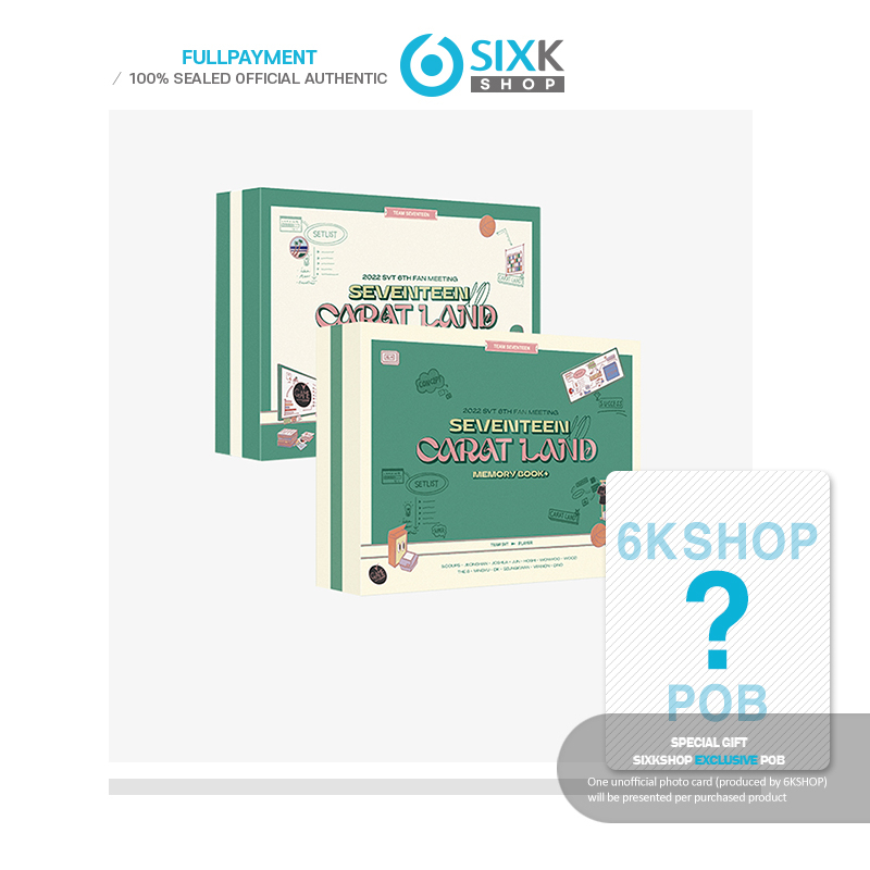 SEVENTEEN - 2022 SEVENTEEN in CARAT LAND MEMORY BOOK (DVD/ DIGITAL Code ...
