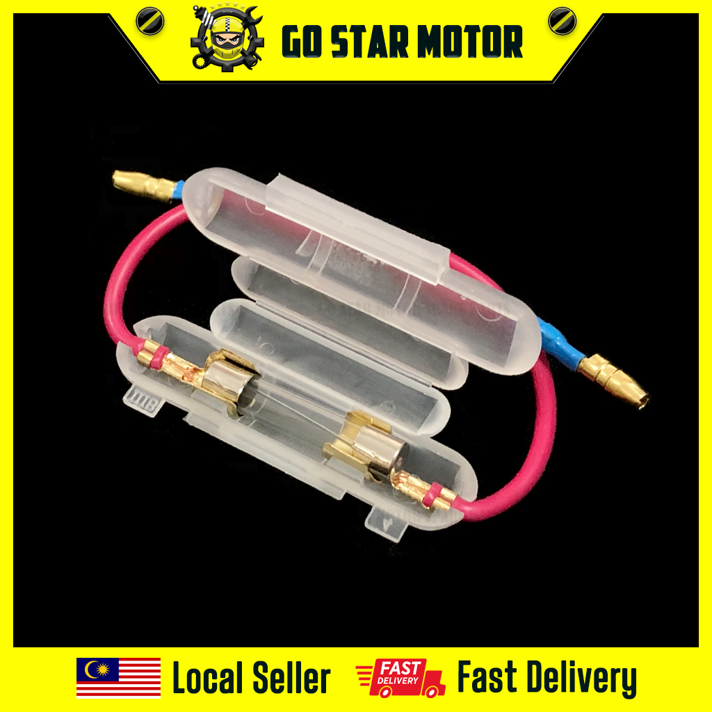 Universal Motorcycle Fuse (Fius) Box/ Battery (Bateri) Fuse / Glass ...