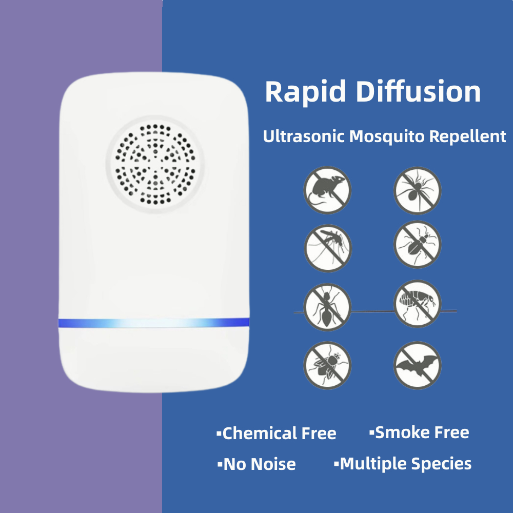 🔷Ready🔷Ultrasonic Pest Repellent Ubat Nyamuk Mosquito/Mouse Repeller ...