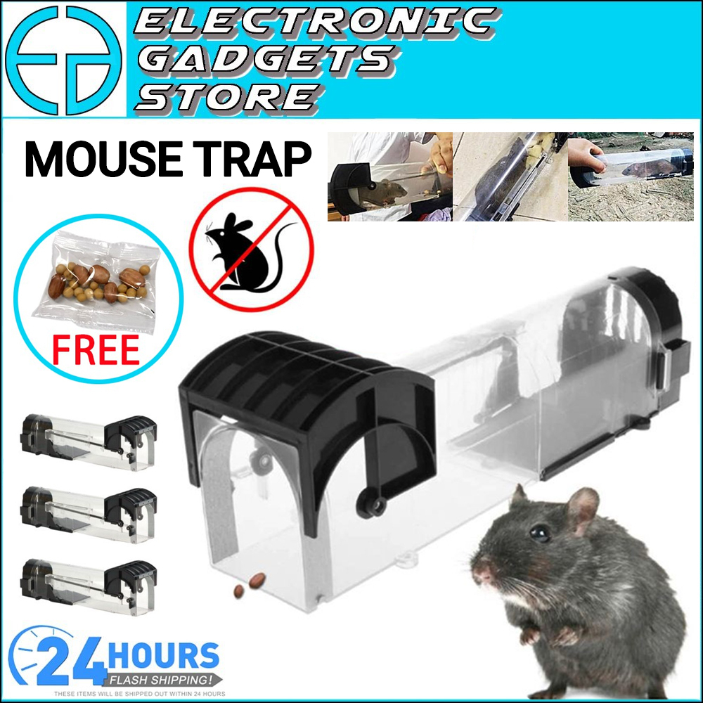 Perangkap Tikus Mice Rat Rodent Reuseable Sensitive Mouse Trap Cage ...