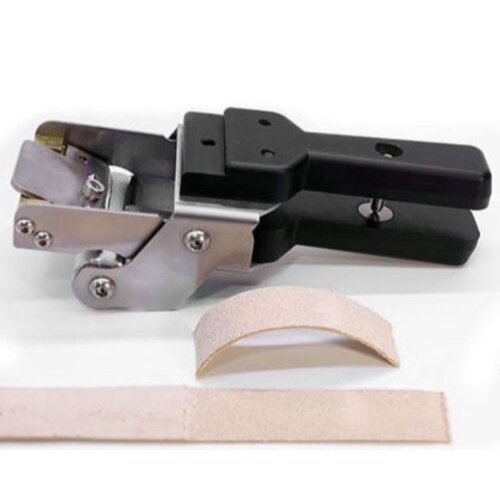 Black Handheld Skiver Cutting Splitter Cut Leather Tools DIY Skiving ...