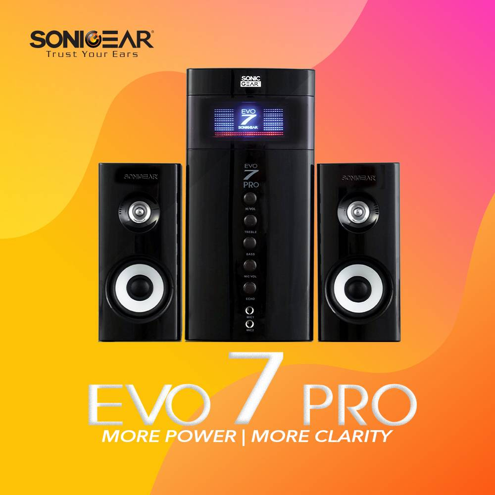 SONICGEAR EVO 7 PRO SPEAKER | Shopee Malaysia