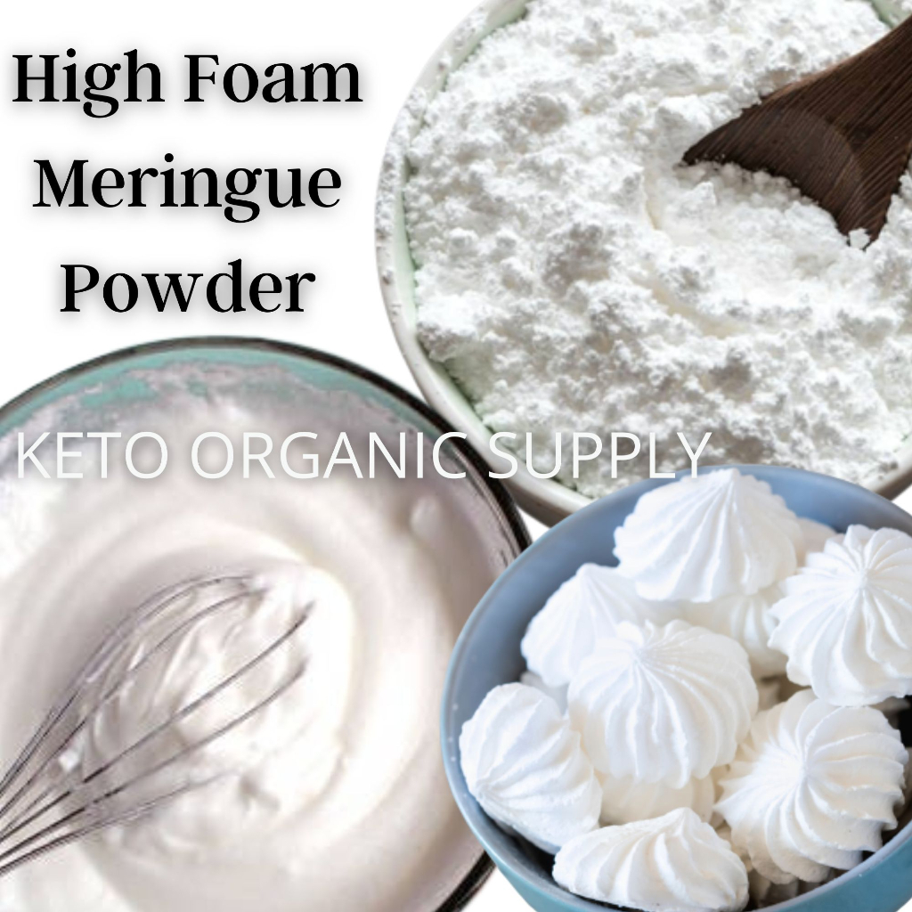 High Foam Meringue Powder 50g - 500g Egg White Powder 蛋白霜蛋清预拌粉 | 蛋白粉 ...