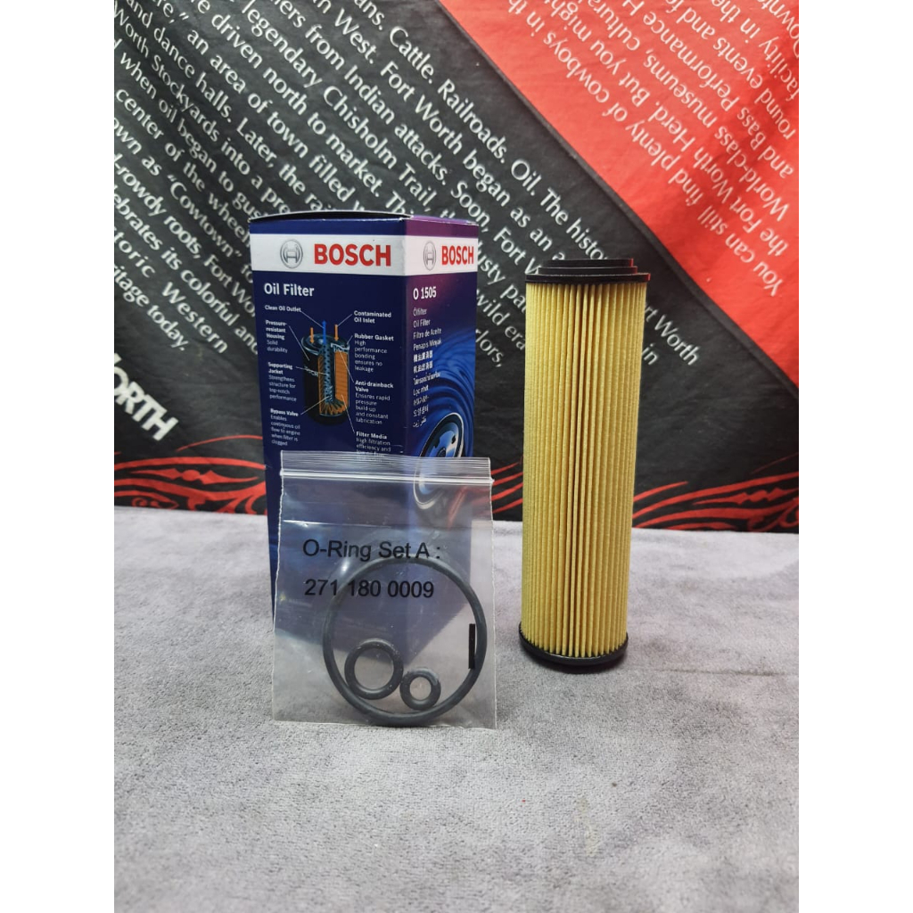 Oil Filter for Mercedes Engine : M271 Kompressor/CGI : W203 W211 C209 A ...