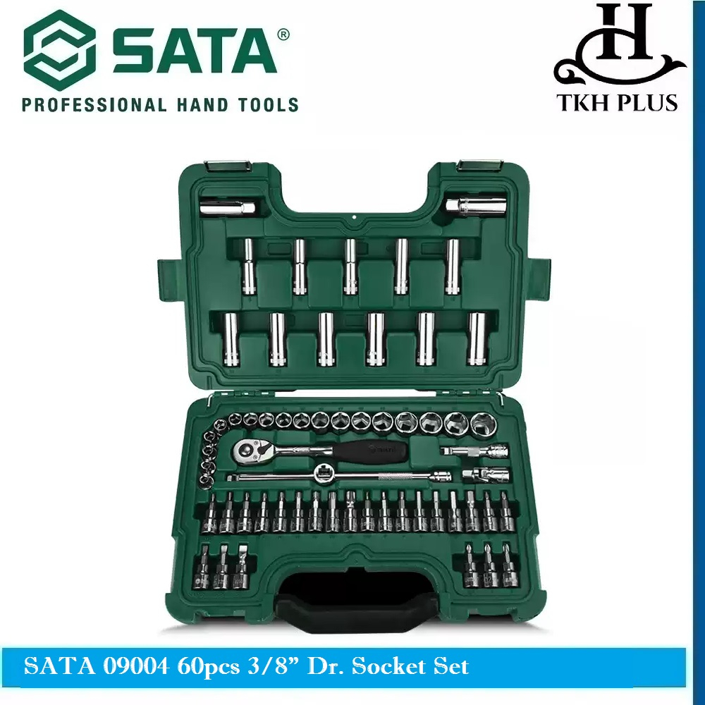 SATA 09004 60pcs 3/8” Dr. Socket Set | Shopee Malaysia