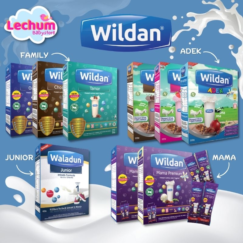WILDAN Susu Kambing Organik Pelbagai Perisa Sesuai Newborn, Kanak-Kanak ...