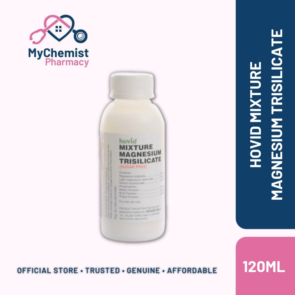 Hovid Mixture Magnesium Trisilicate (MMT) 120ml | Shopee Malaysia