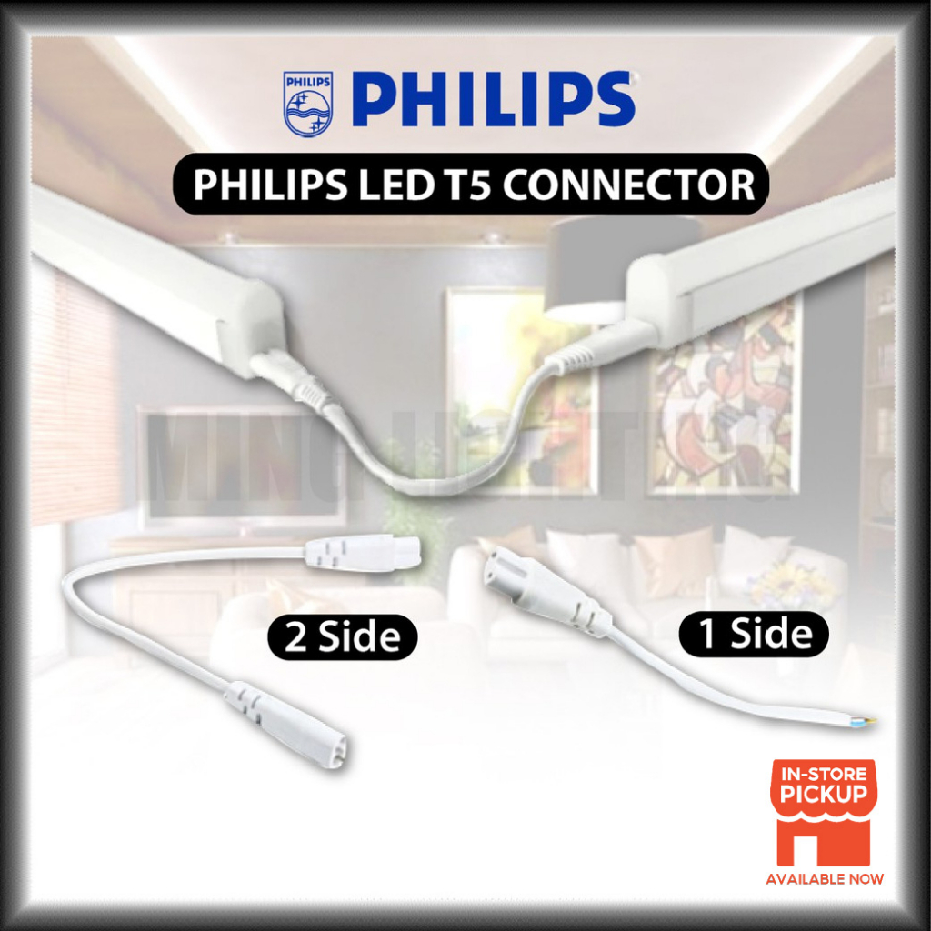 Philips T5 Wire Connector Corner Joint 31089 31090 | Shopee Malaysia