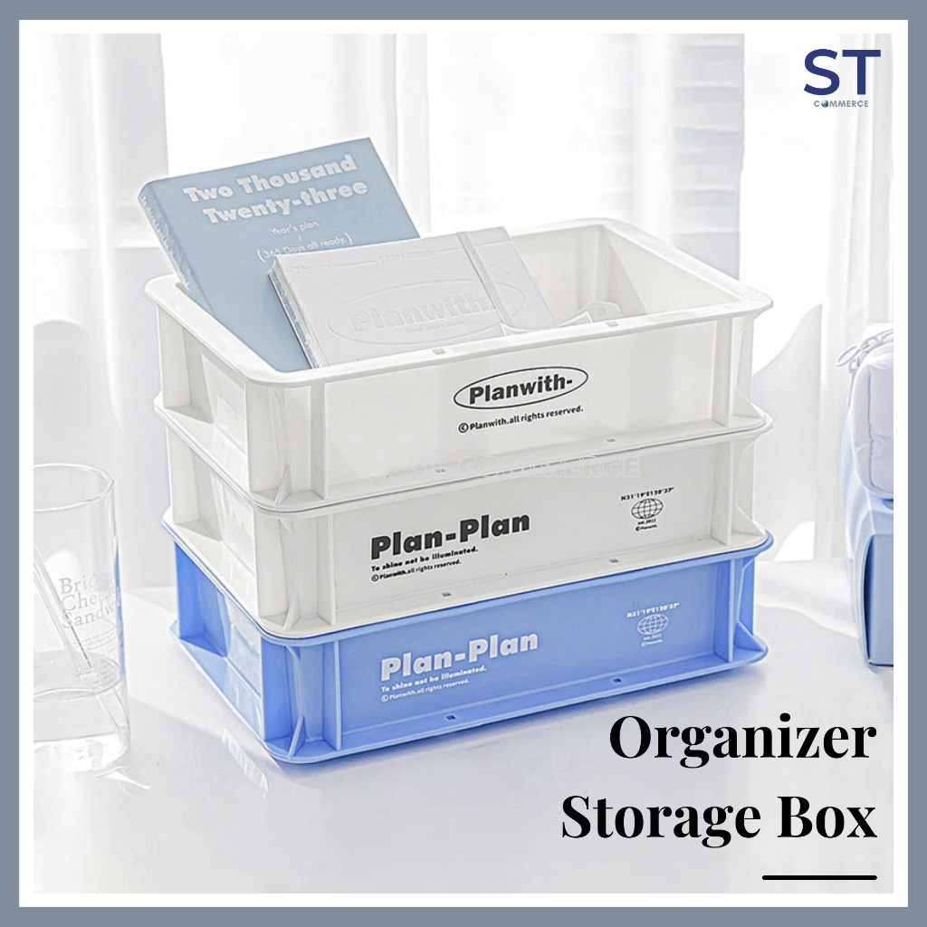 [Free Sticker] Planwith Planmine Office Desk Organizer Stationery ABS ...