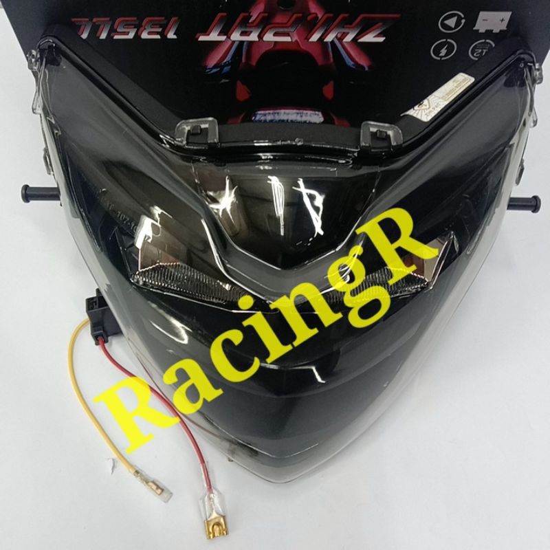 LC135 LC135 II V2 V3 V4 V5 V6 V7 HEAD LAMP LED ACCESSORIES CLEAR SMOKE ...