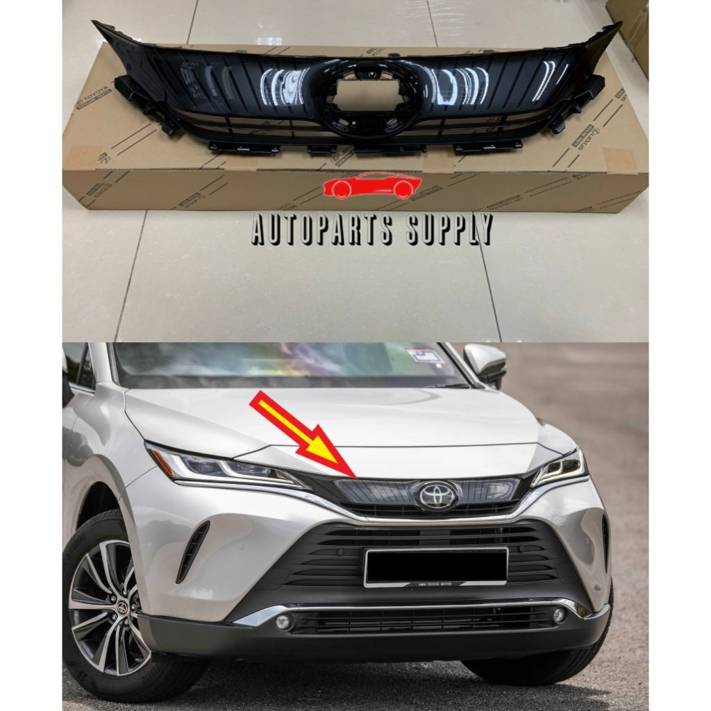 ORIGINAL TOYOTA HARRIER 2020 - 2025 XU80 FRONT GRILLE SARUNG | Shopee ...