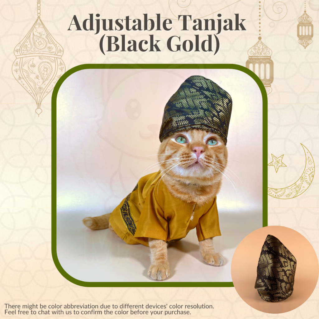 MaoH Baju Raya Kucing 2025 (Ready Stock) Cat Clothes Melayu Sedondon ...