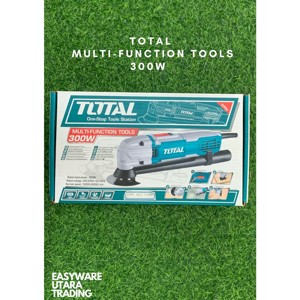 TOTAL-MULTI FUNCTION TOOLS TS3006 300W/MESIN POTONG KAYU/MESIN POTONG PIPE | Shopee Malaysia
