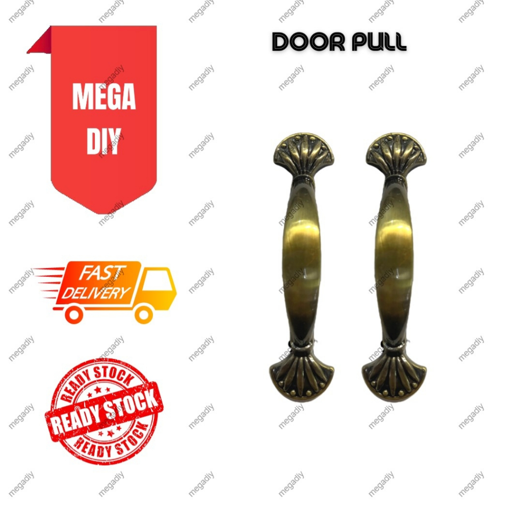 Antique Door Pull Handle Kitchen Cabinet Drawer / Pemegang Pintu ...