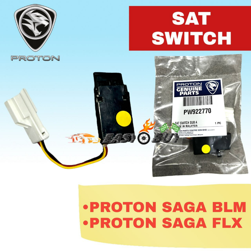100% PROTON SAGA BLM FLX GEAR LEVER CONTROL SAT SWITCH ( 100% ORIGINAL ...