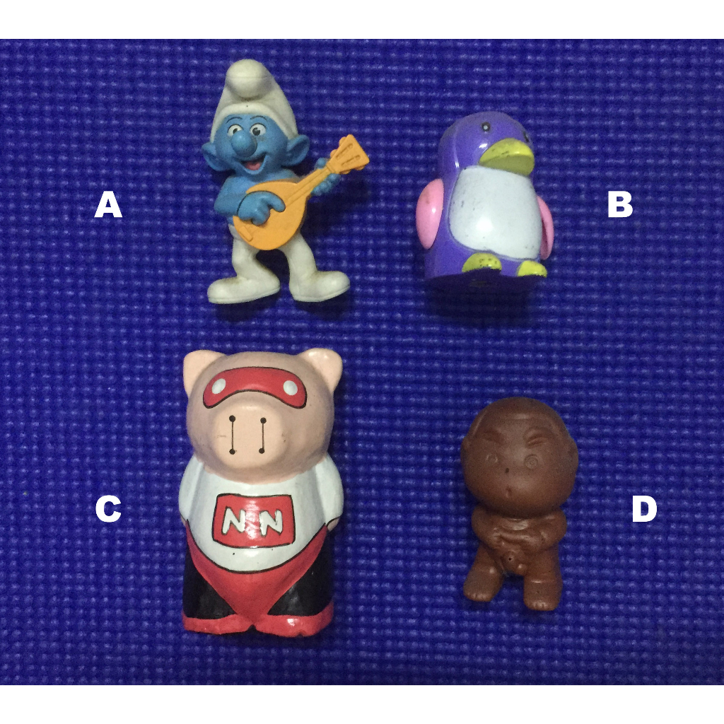 Preloved Snoopy / Crayon Shin Chan / Pig / Penguin Collective Toy (Old ...