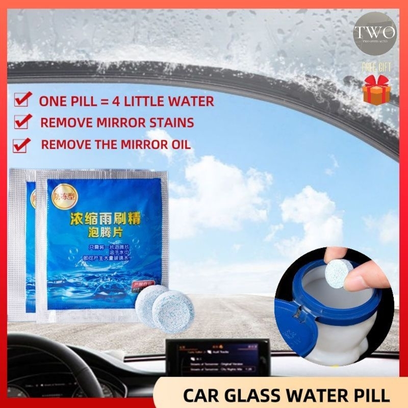 🔥BUY 5 FREE 1🔥Glass water Effervescent Tablets Concentrated wiper ...