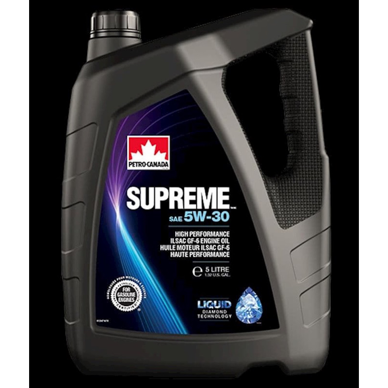 Petro-Canada SUPREME™ Synthetic-Like SAE 5W30 SP/RC ILSAC GF6 fully ...