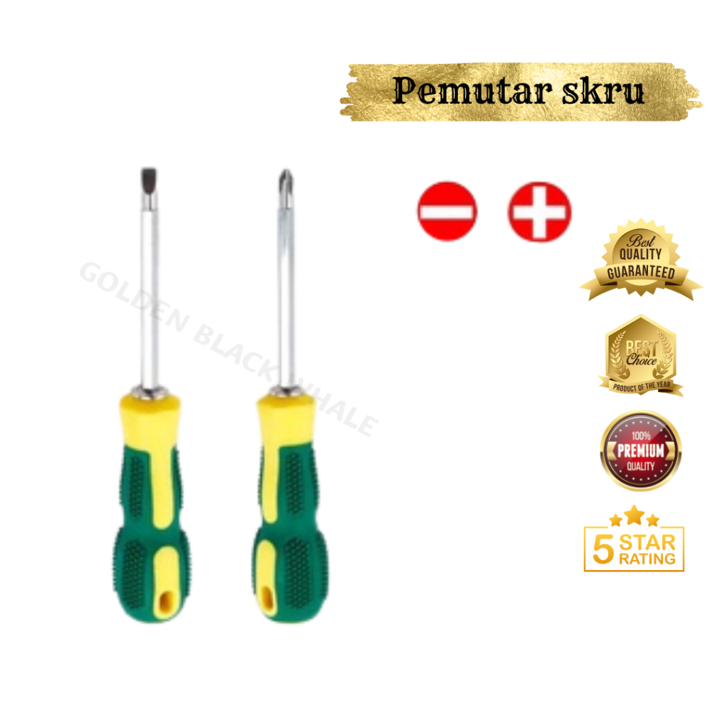 Screwdriver Two Way Adjustable Pemutar Skru Screw Driver | Shopee Malaysia