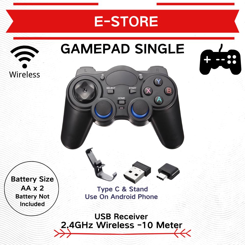 Gaming Console Joystick Game pad 2.4G Wireless Game Controller Gamepad Fit For Android/Table/For ...