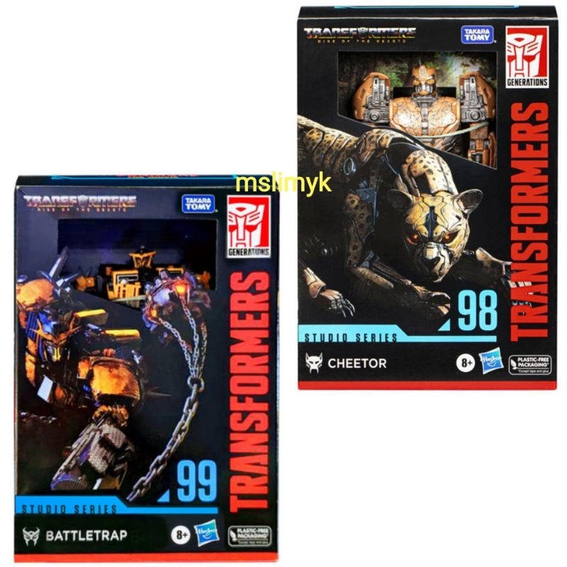 "mslimyk" Hasbro Transformers STUDIO SERIES 98 99 SS98 Cheetor SS99 ...