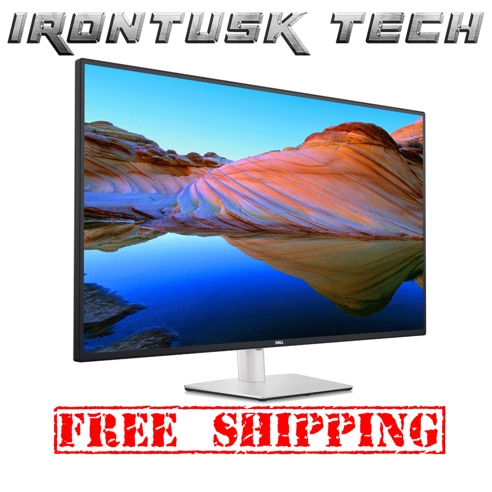 Dell UltraSharp U4323QE 43" 4K USB-C Hub Productivity Monitor - Four ...